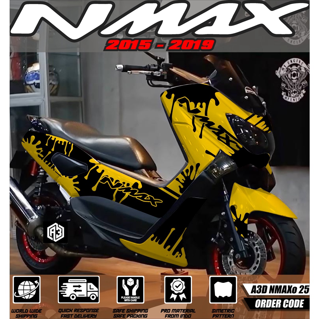 Jual Decal Sticker Nmax Lama 2015-2019 Fullbody Decal Sticker Yamaha ...