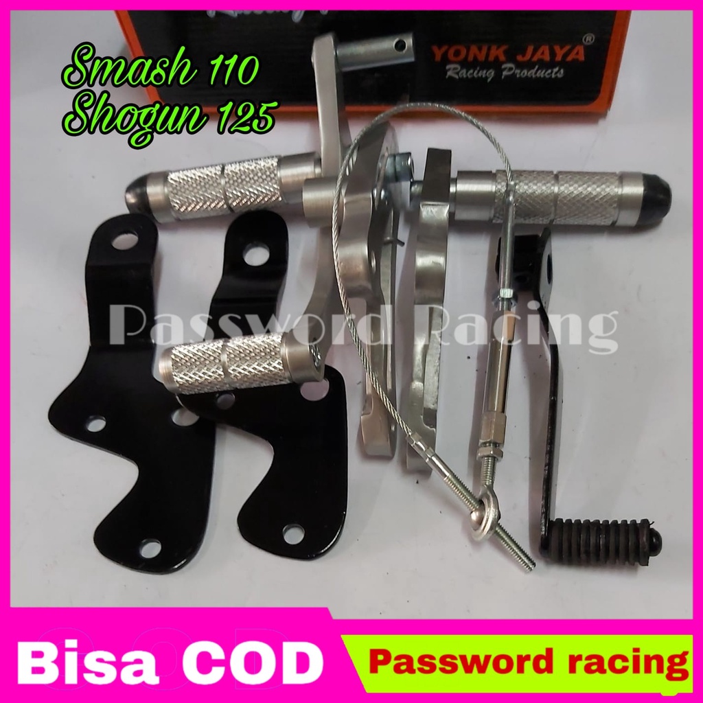 Jual Step Underbone Yonk Jaya Smash 110 dan Shogun 125 Old plus Sling ...