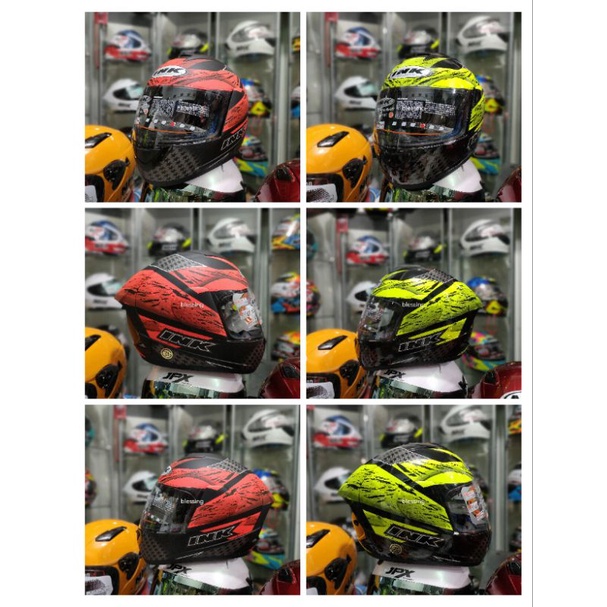 Jual INK CL MAX SERI 5,7,8 ALL WARNA HELM FULL FACE VISOR CLEAR ...