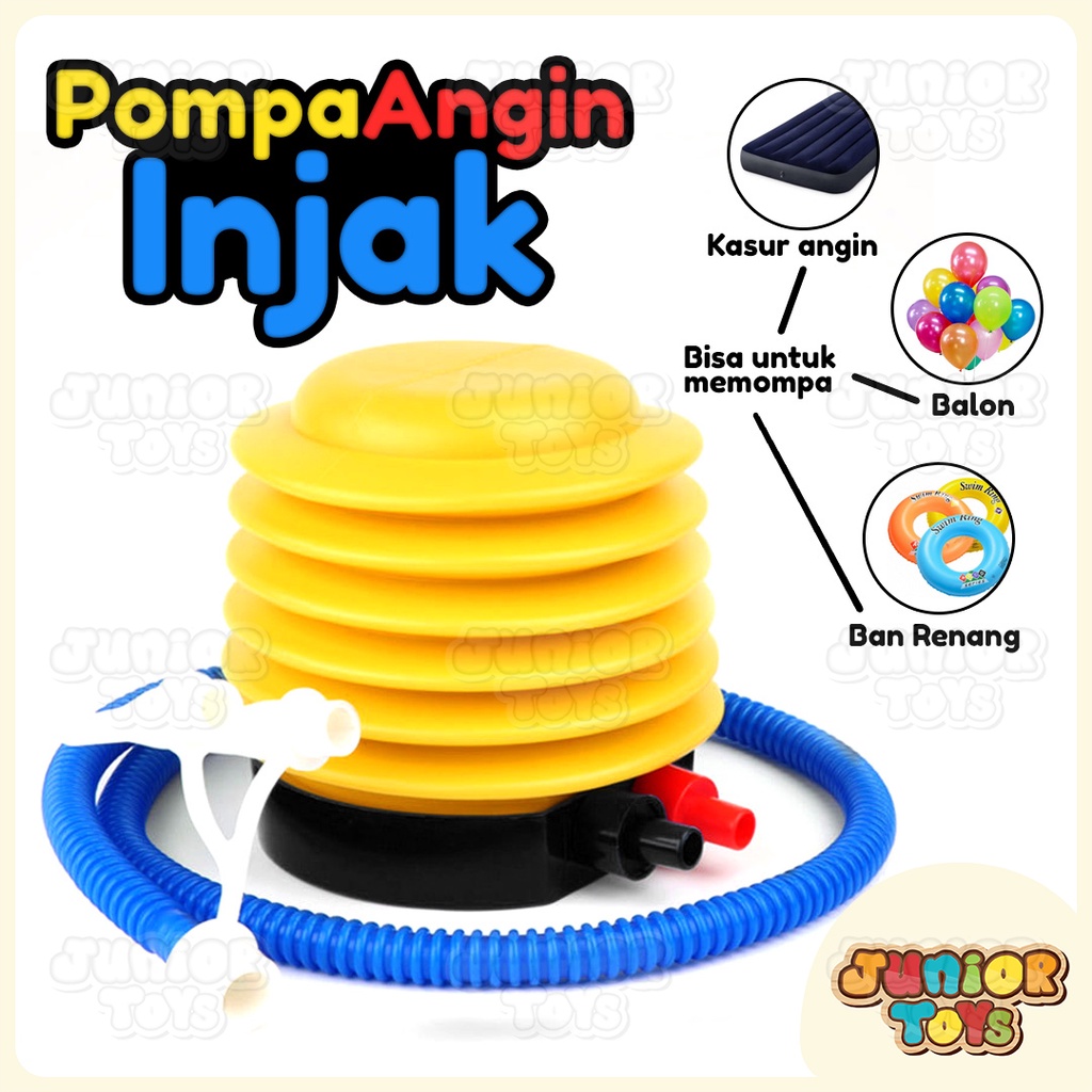Jual Pompa Angin Injak Pompa Kolam Renang Balon Ban Renang | Shopee ...