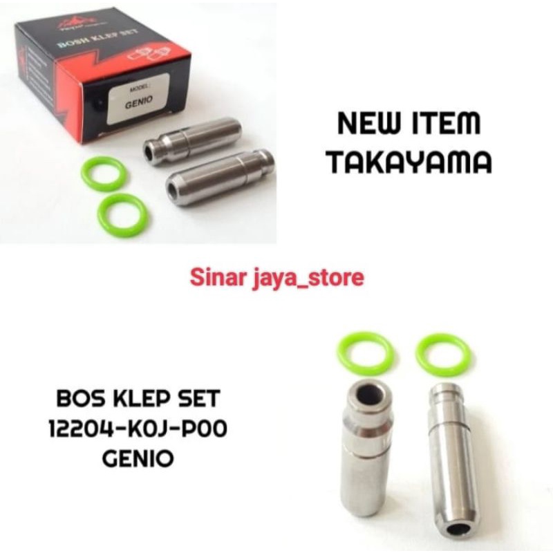 Jual Botol Klep Api Minyak Bos Klep Set Genio Beat Led 2020 Takayama(1set 2pc) | Shopee Indonesia