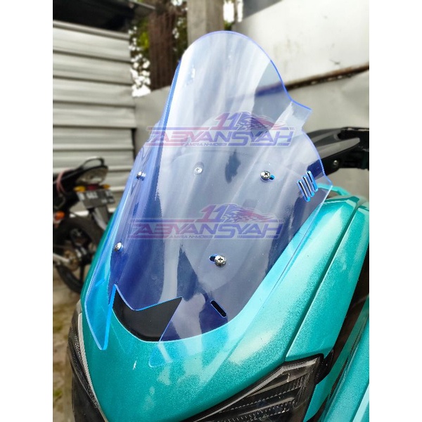 Jual WINDSHIELD NMAX LAMA TDR MINI TERBARU TYPE V4 SIRIP. VISOR NMAX ...