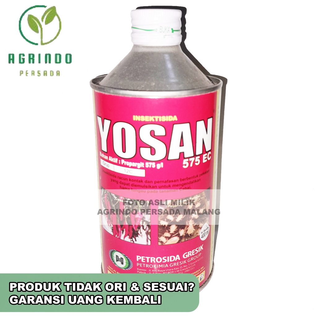 Jual Insektisida Yosan 575EC 400ml | Insektisida Yosan 400ml ...