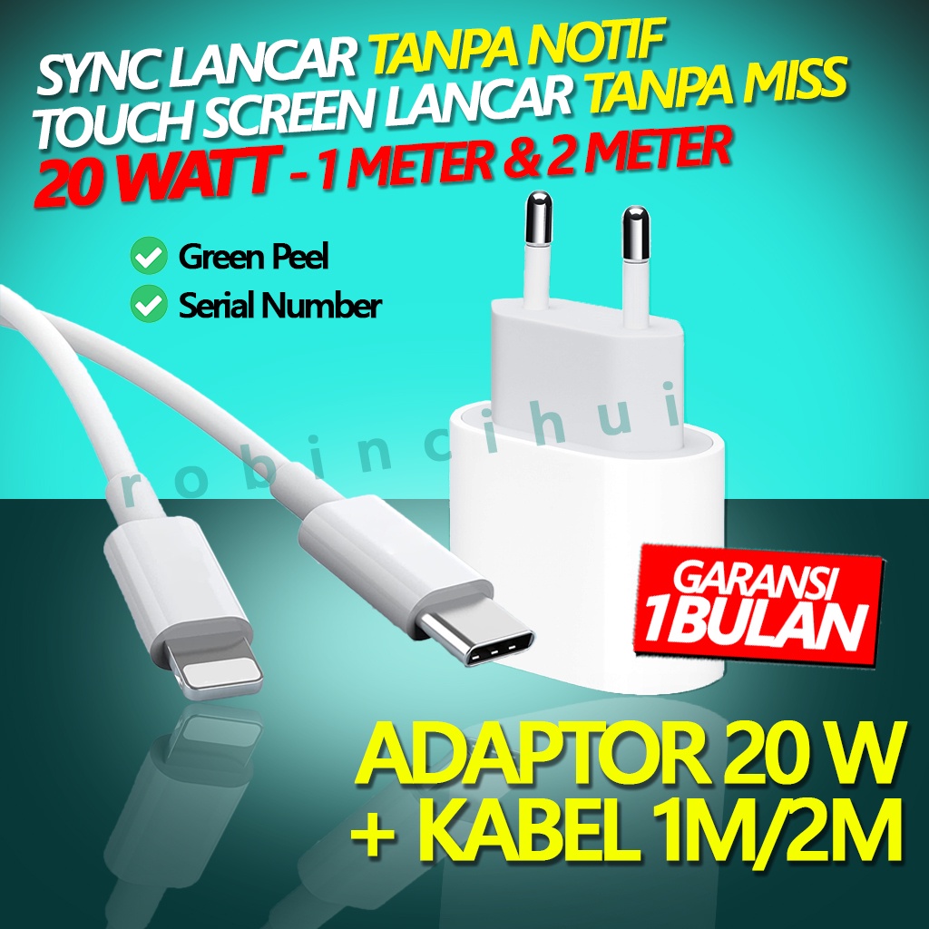 Jual Charger IP 20W Fast Charging by Cihui | Kabel IP | Kabel Data IP ...