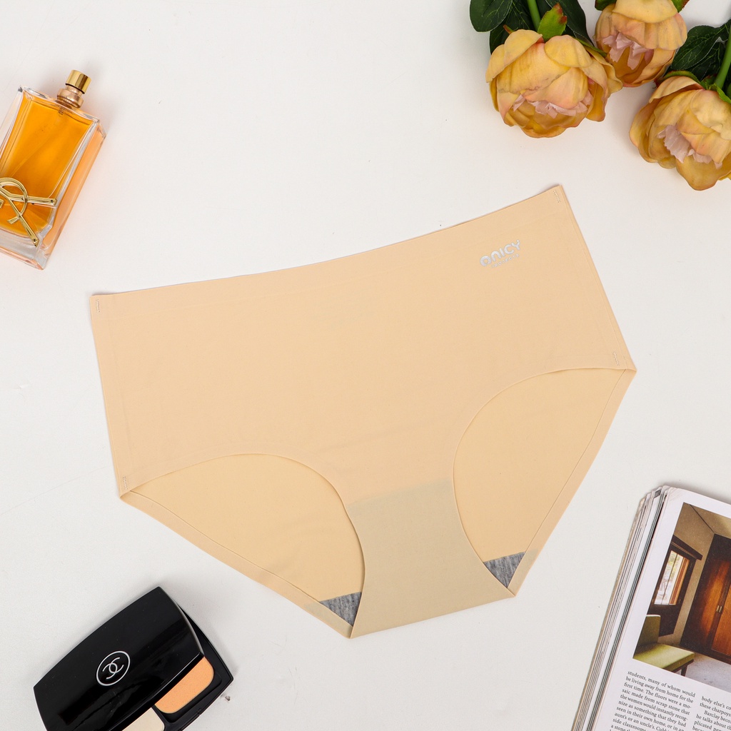 Jual Onicy Pantyless - 1 Pc Women Seamless Underwear Cream / Celana ...