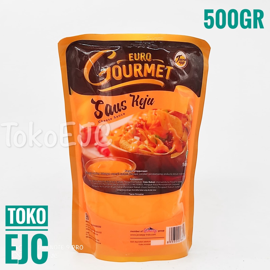Jual [EJC] Euro Gourmet Saus Keju Cheese Sauce 500gr | Shopee Indonesia