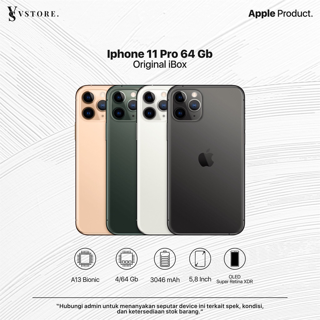 Jual iPhone 11 Pro 256GB ex IBOX | Shopee Indonesia