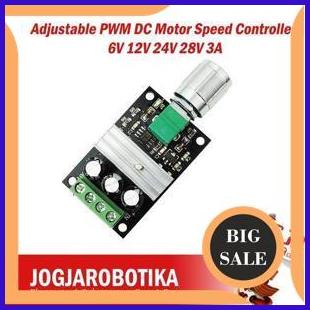 Jual sparepart Adjustable PWM DC Motor Speed Controller 6V 12V 24V 28V 3A 1F3BZ3 | Shopee Indonesia