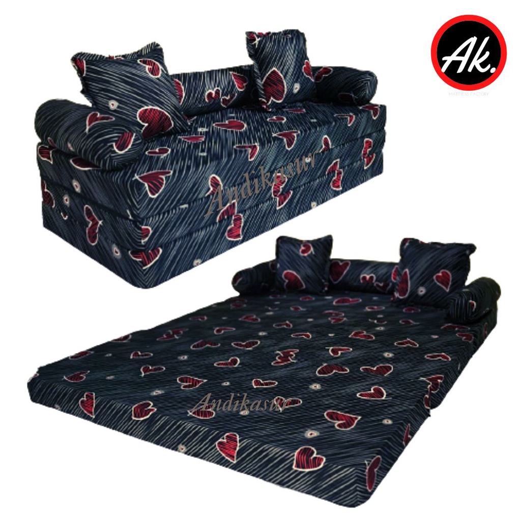 Jual Sofa Bed Kursi Tamu Minimalis Kasur Karakter Sofabed Murah Furniture Sofa Lipat Lantai Busa ...