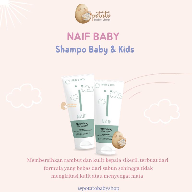 Jual Naif Nourishing Baby Shampoo - Shampo Organik Bayi & Anak | Shopee ...