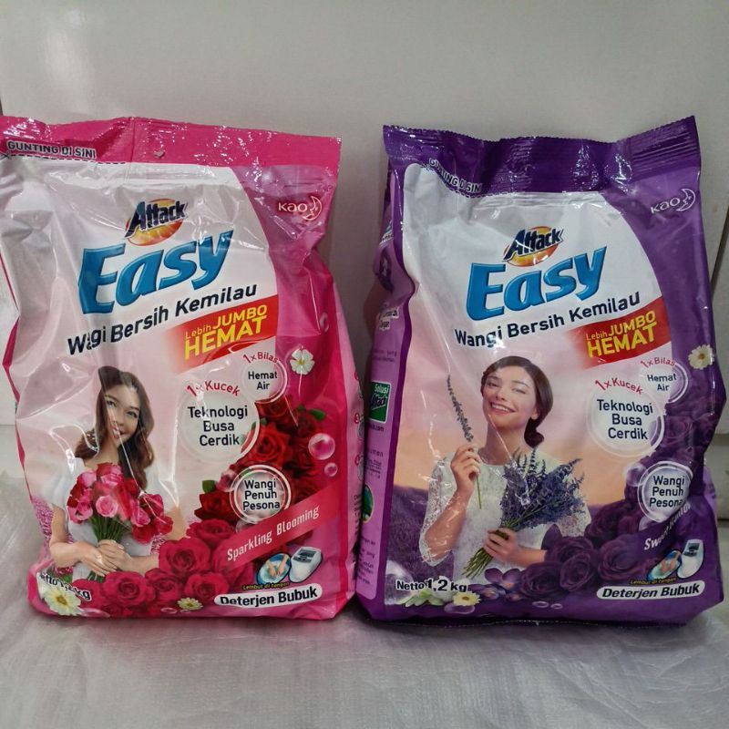 Jual Attack Easy Deterjen 1,2kg | Shopee Indonesia