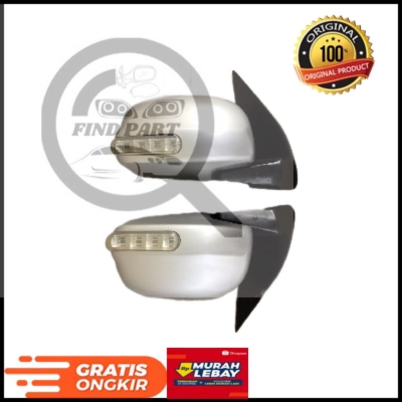 Jual Spion mobil luxio tipe M elektrik original kanan dan kiri | Shopee ...