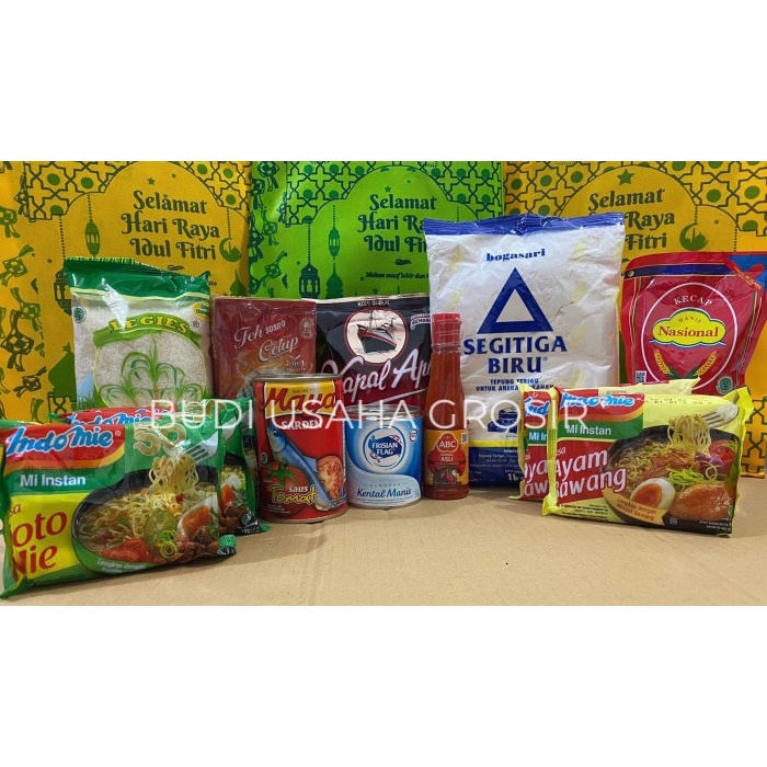 Jual Paket Sembako / Parcel Lebaran (Paket C) | Shopee Indonesia