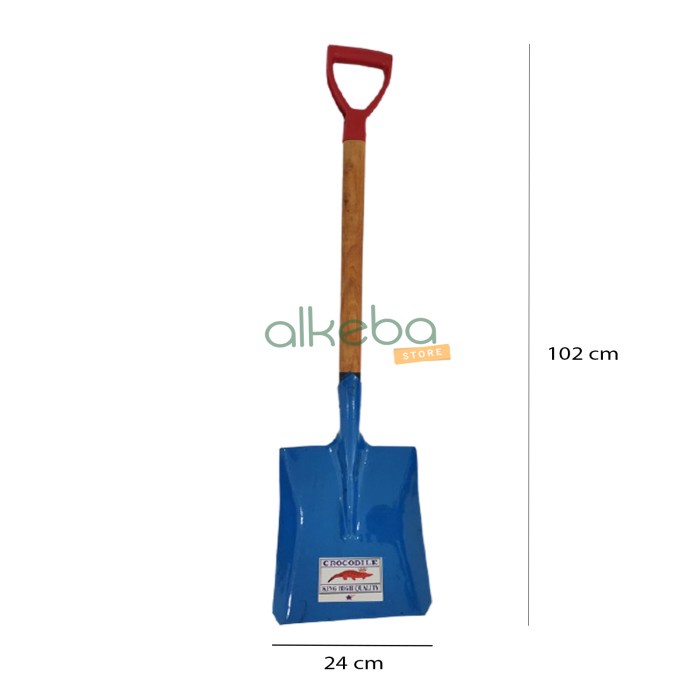 Jual Sekop Sekop Besar Gagang Kayu Crocodile Skop Jumbo Singkup Shovel ...