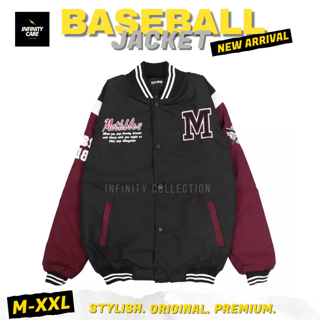 Jual Jaket Varsity Pria Baseball Valiente Original Vintage Custom ...