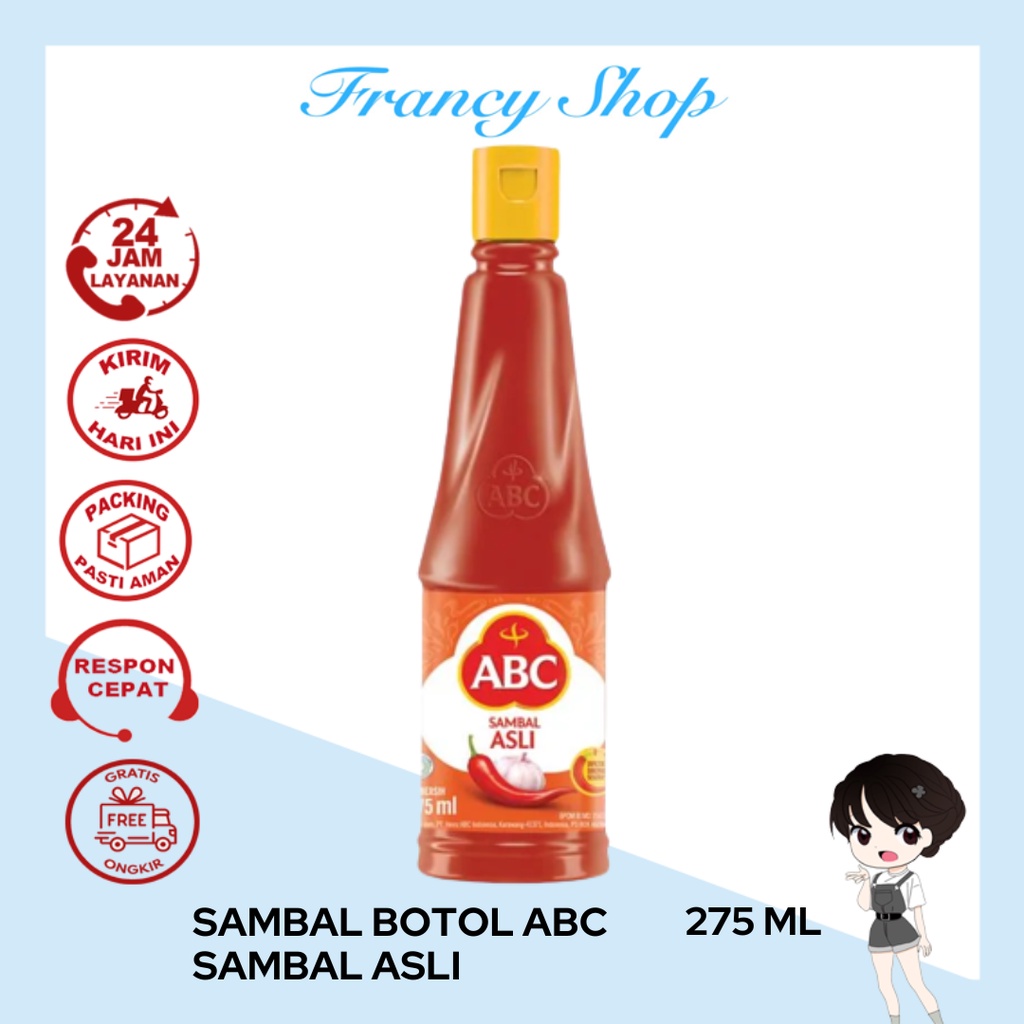 Jual Sambal Botol ABC Sambal Asli 275 ml | Shopee Indonesia