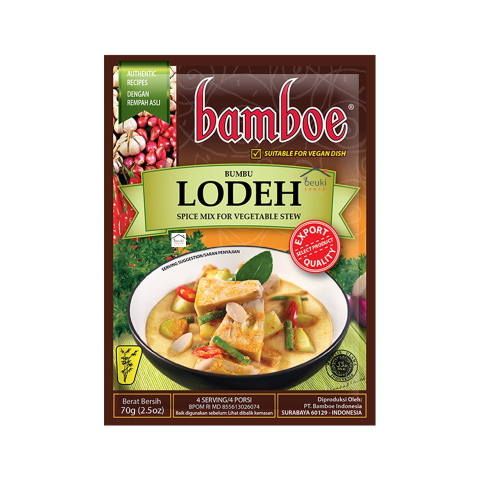 Jual Bamboe Lodeh Bumbu Masakan Khas Indonesia | Shopee Indonesia