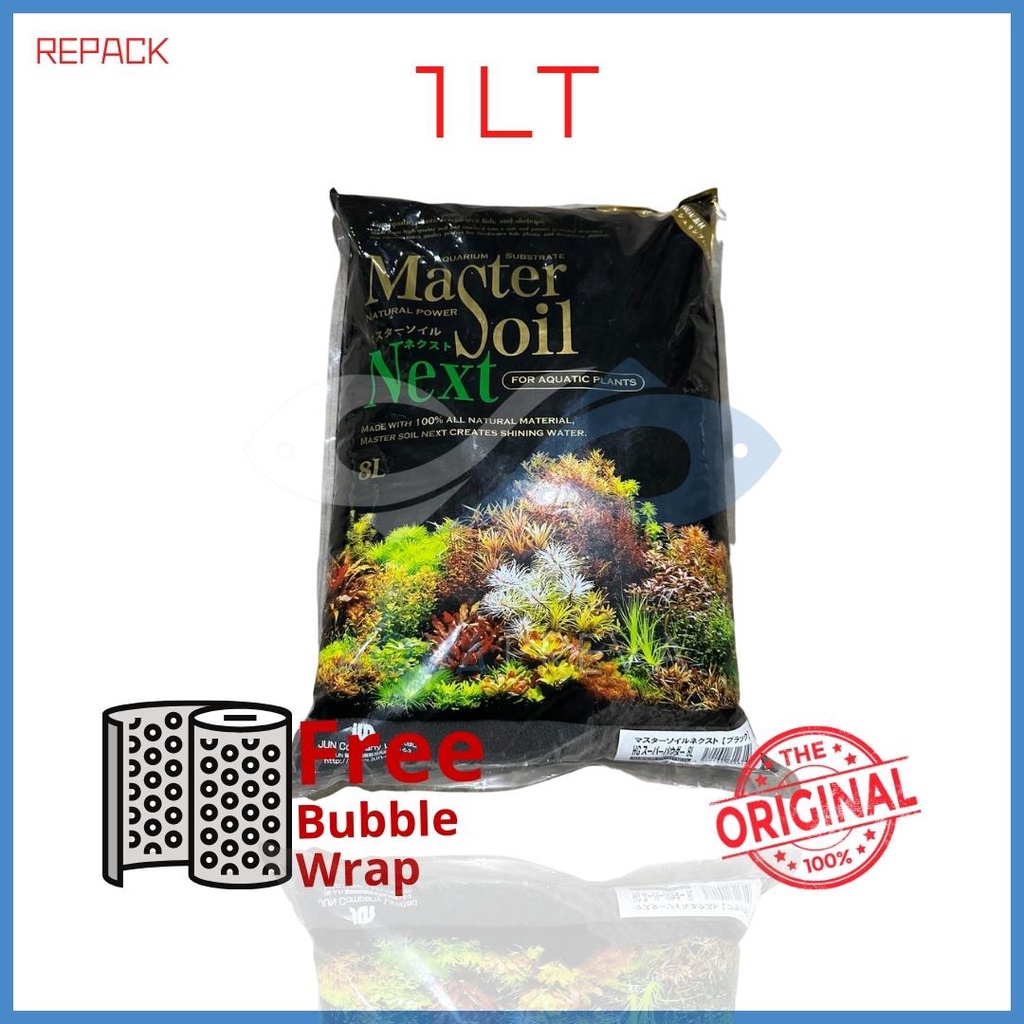 Jual Master Soil Super Powder Repack 1 L - Aquascape Soil Master Soil ...