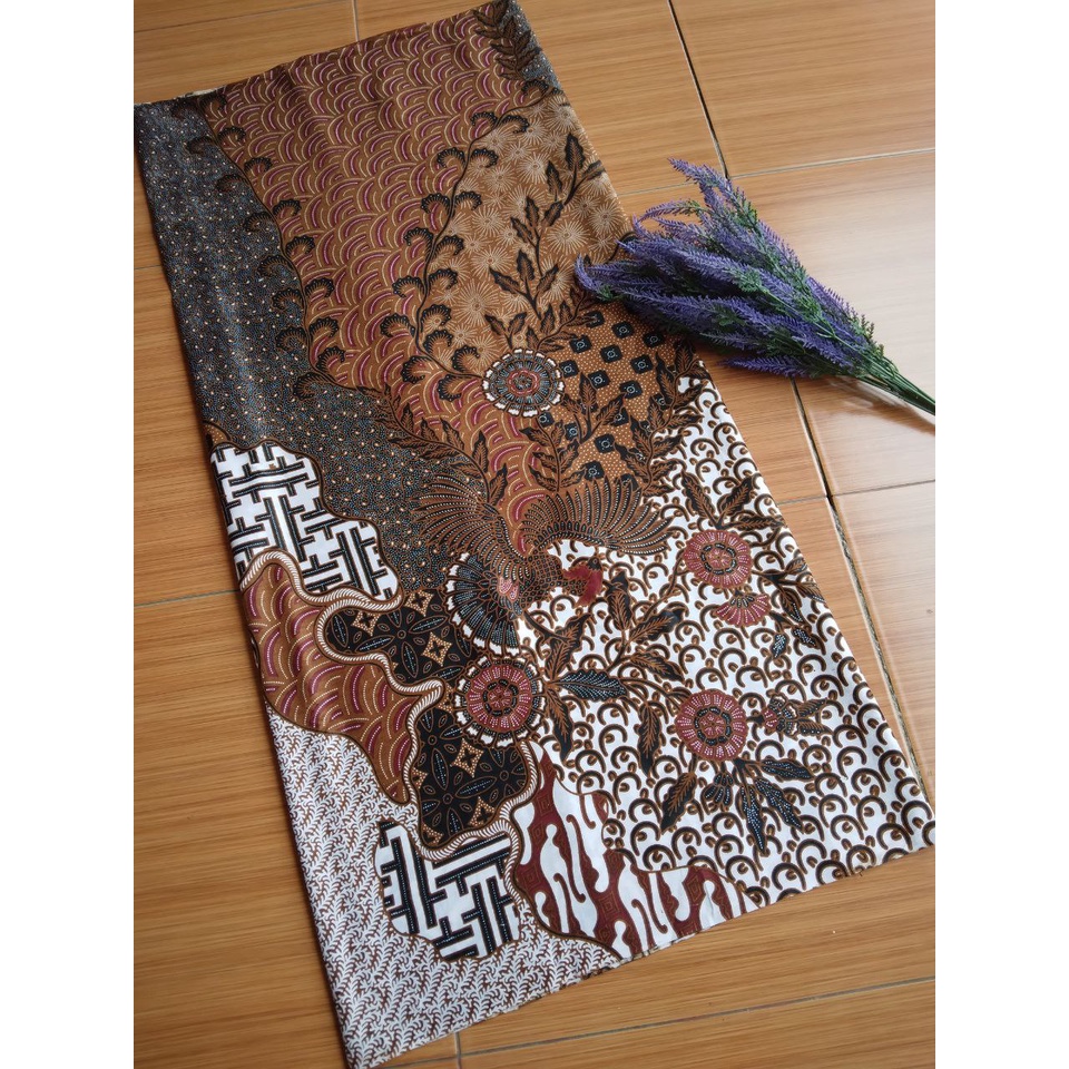 Jual Kain Batik Sogan Kain Panjang Batik Pekalongan Kain Katun Batik ...