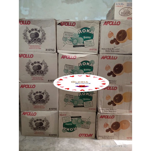 Jual Biskuit Bola Bercoklat Apollo Roka Wafer Bola Coklat, Roka ️GloriaKosmetikPLG | Shopee ...