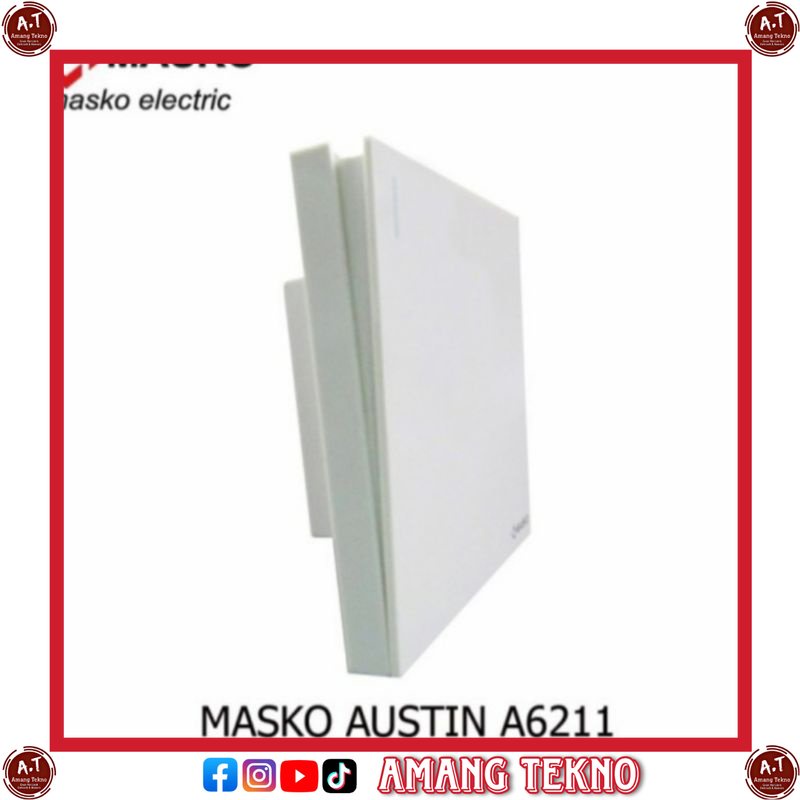 Jual MASKO IB SAKLAR ENGKEL PUTIH A-6211 (A-6211) AUSTIN TUNGGAL SINGLE ...