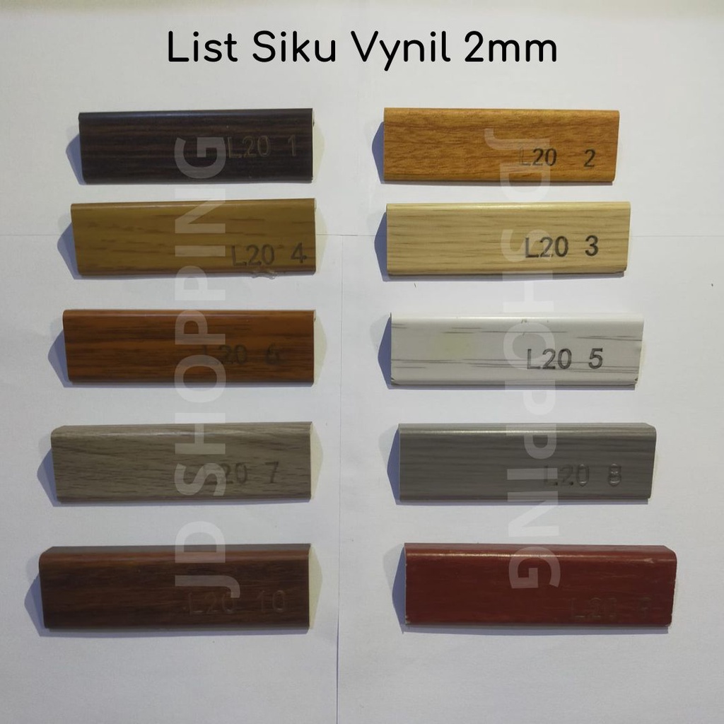 Jual List Siku L PVC 2cm | Shopee Indonesia