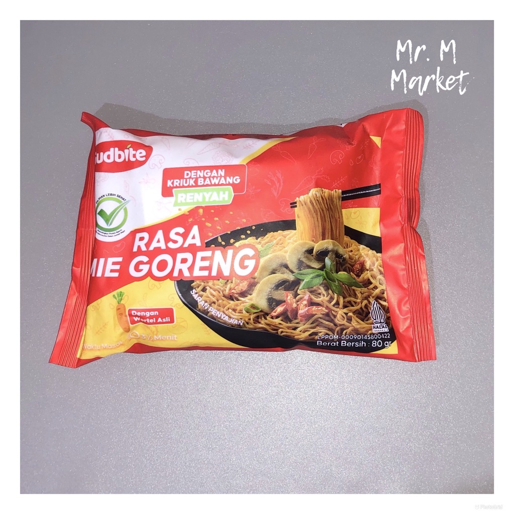 Jual Gudbite Mie Instant Goreng Mie Sehat 80gr | Shopee Indonesia