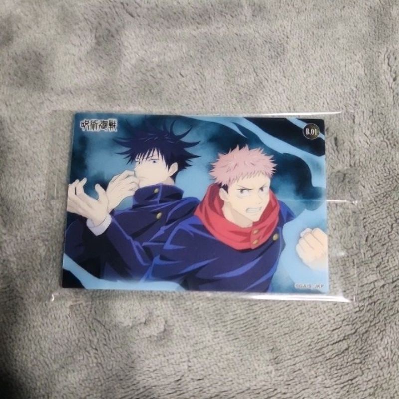 Jual Jujutsu Kaisen - Official Clear Card From Collection Gum Ensky ...