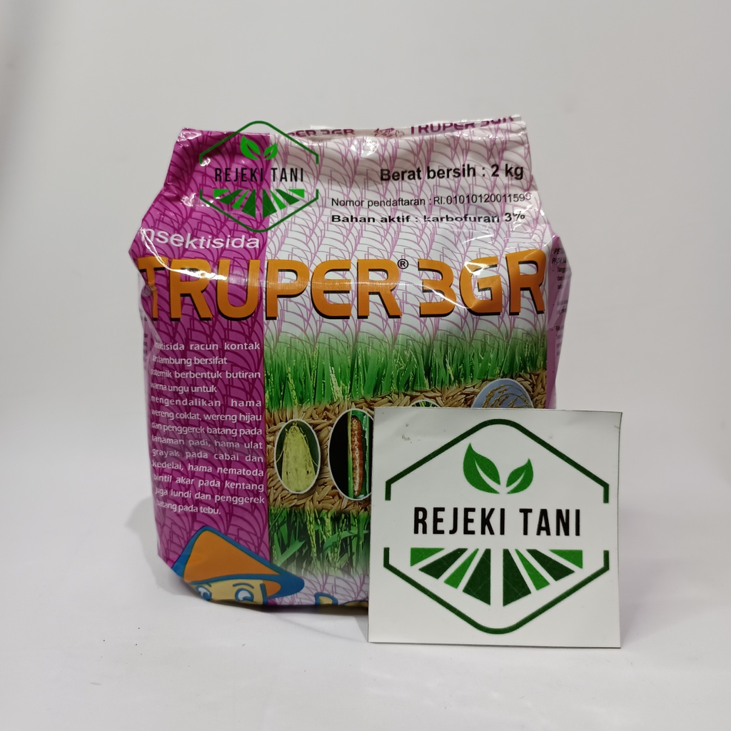 Jual Insektisida TRUPER 3GR 2kg Obat Semut Hama didalam Tanah Bekicot ...