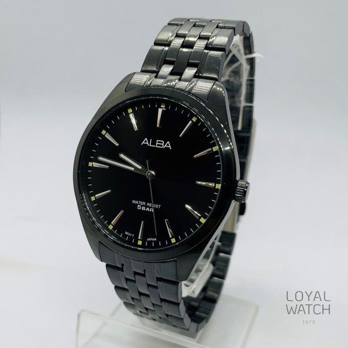 Jual Jam Tangan Alba Pria ARX125 Hitam Silver Original Garansi Resmi ...