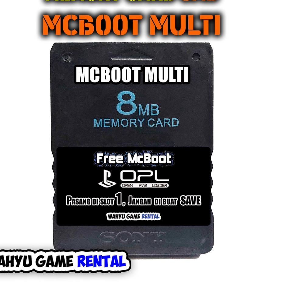 Jual Baru Memory Card PS2 MCBOOT PS2 Tebal dan MC BOOT Slim Seri 7 ~ | Shopee Indonesia