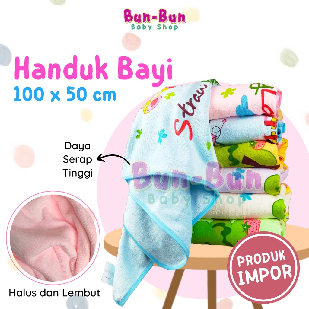 Jual Import Handuk Bayi Halus Murah Lembut Perlengkapan Baby Lahir ...