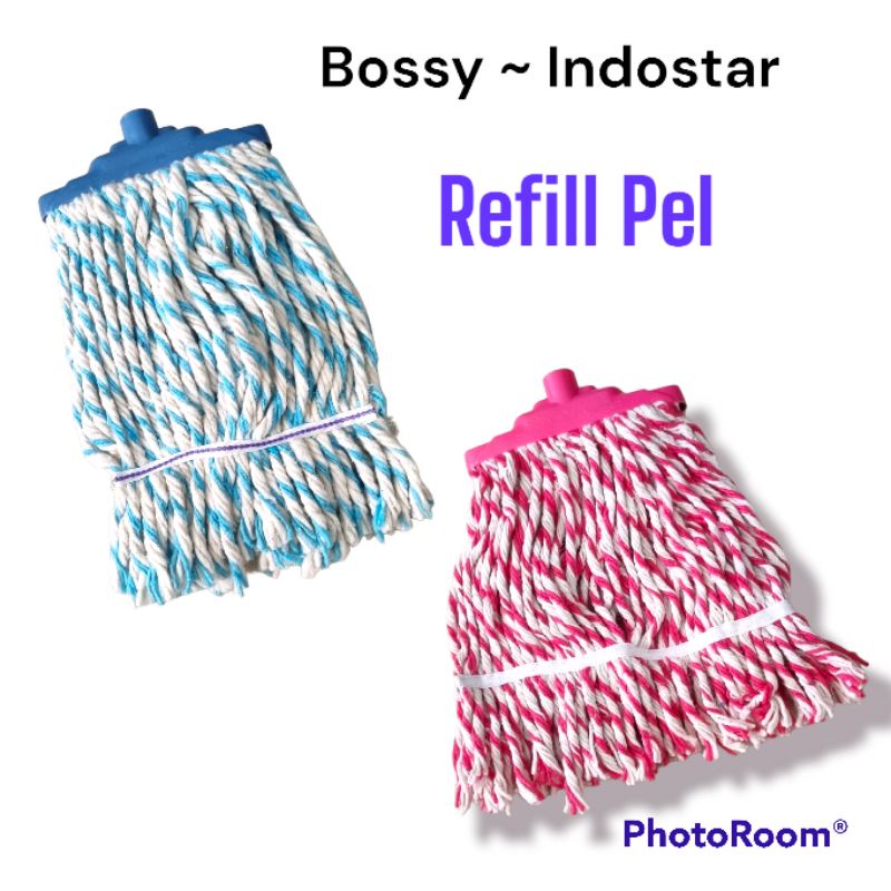 Jual refill pel bossy indostar/pel lantai/alat pel/pel sumbu pita ...