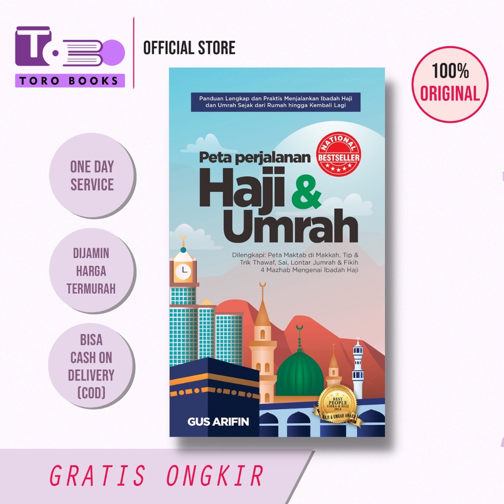 Jual Buku Peta Perjalanan Haji dan Umrah - Gus Arifin | Shopee Indonesia