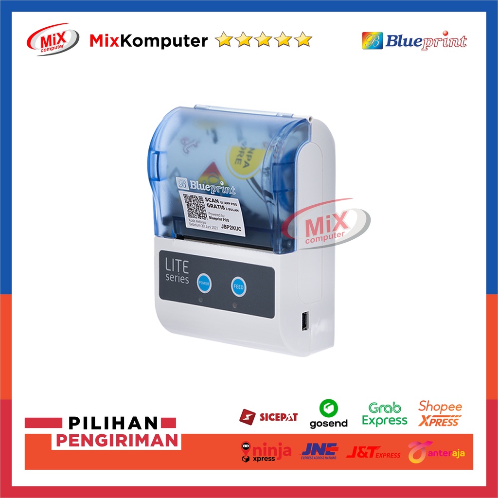 Jual Printer Thermal Bluetooth BLUEPRINT LITE58 Portable | Shopee Indonesia