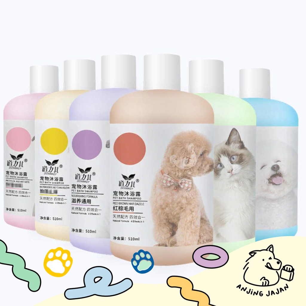 Jual Shampo/Shampoo/Sampo Anjing Kucing Dorrikey Anti Kutu Jamur ...