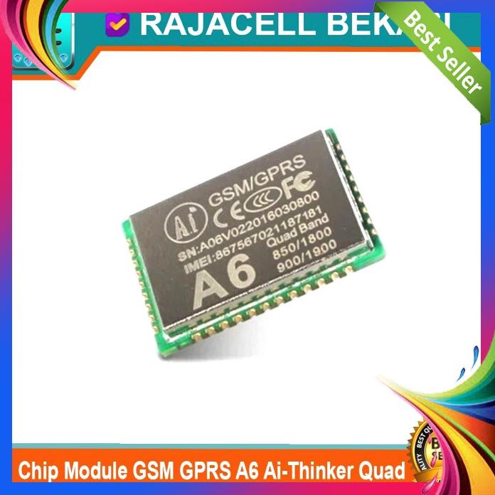 Jual Chip Module Gsm Gprs A6 Ai-Thinker Quad Band Sms Call Wireless Data | Shopee Indonesia