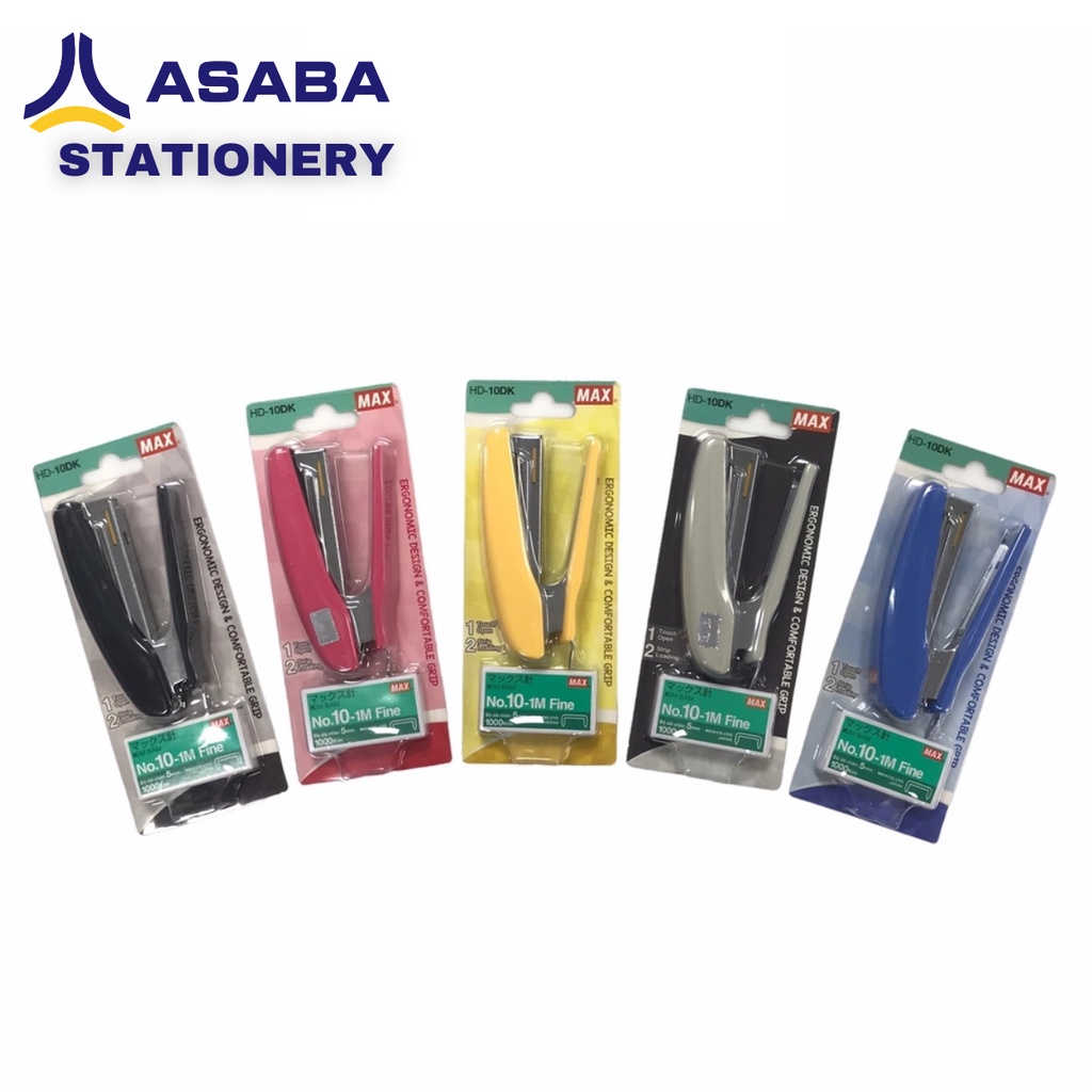 Jual Asaba Stationery - Staples/Stapler/Jepretan Max HD-10DK | Shopee ...