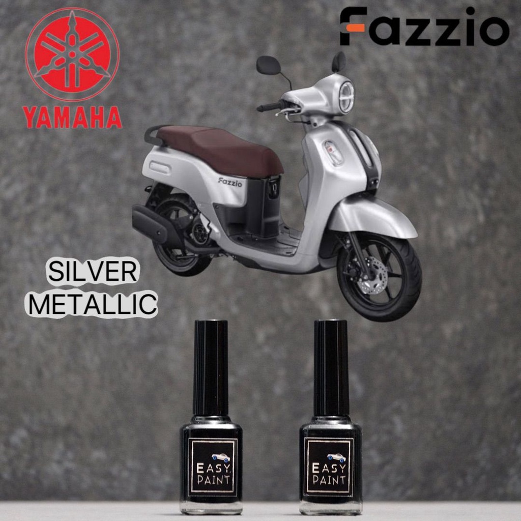 Jual Cat Oles Motor Silver Metalic Yamaha Fazzio Fazio Perak Metalik ...