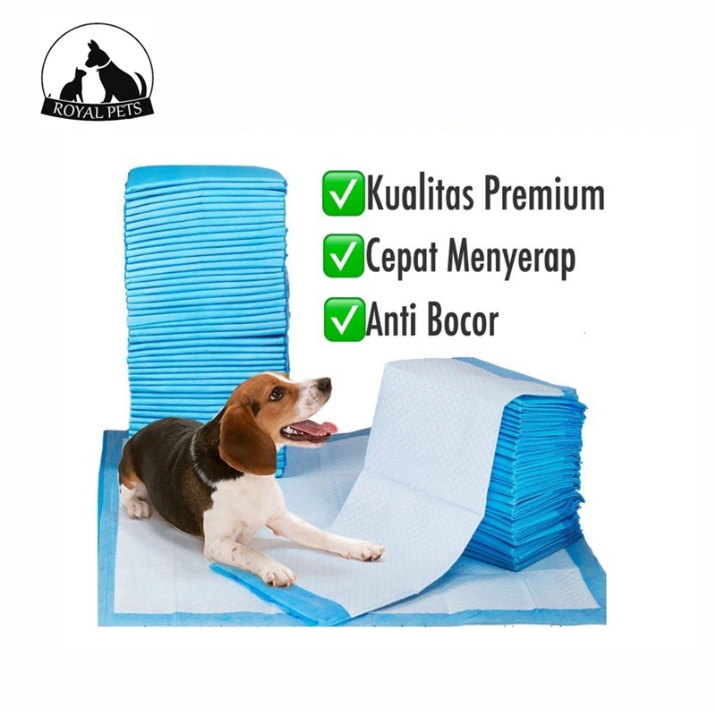 Jual ROYAL PET PARADISE Perlak Underpad Kucing Anjing S/M/L Alas Pipis ...