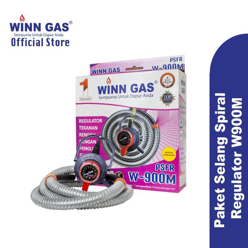 Jual Winn Gas , W 900 M , Win Gas , SELANG Regulator Gas LPG , Meter ...