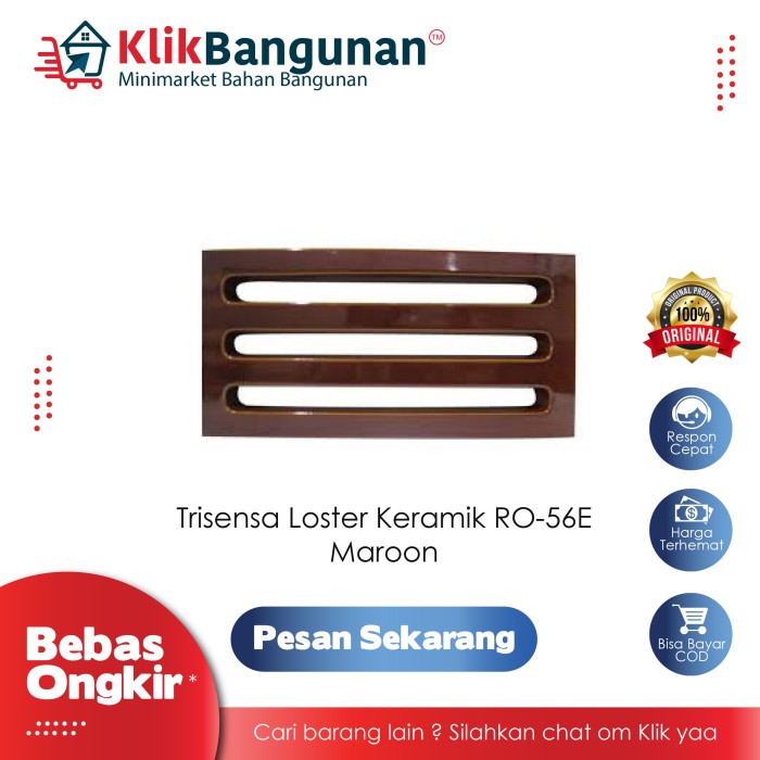Jual ROSTER LUBANG ANGIN / TRISENSA LOSTER KERAMIK RO-56E MINIMALIS ...