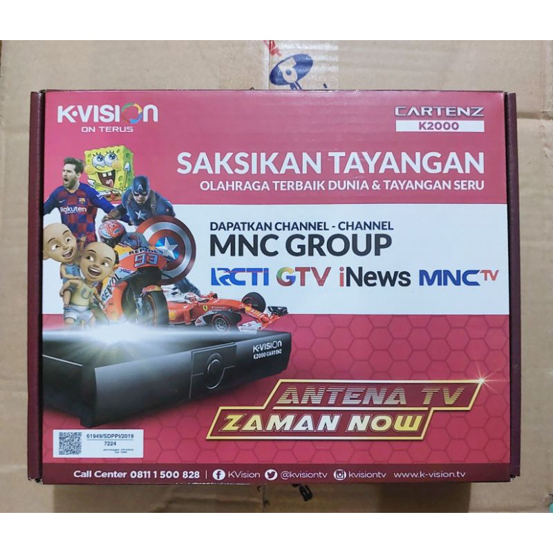 Jual Receiver Parabola K-vision Cartenz K2000 | Shopee Indonesia