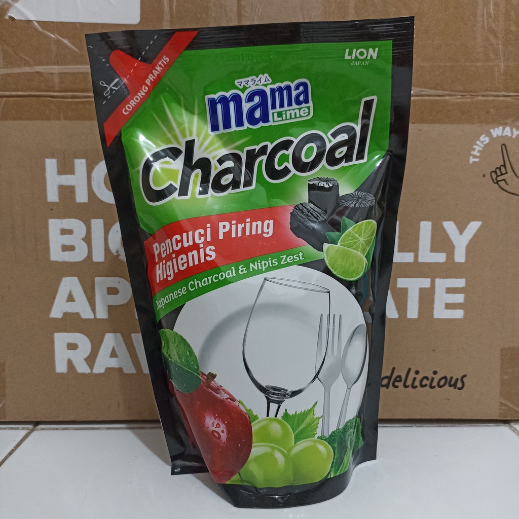 Jual Mama Lime Cairan Pencuci Piring Japanese Charcoal & Jeruk Nipis ...