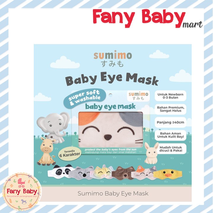 Jual SUMIMO BABY EYE MASK/KACAMATA BERJEMUR UNTUK BABY | Shopee Indonesia