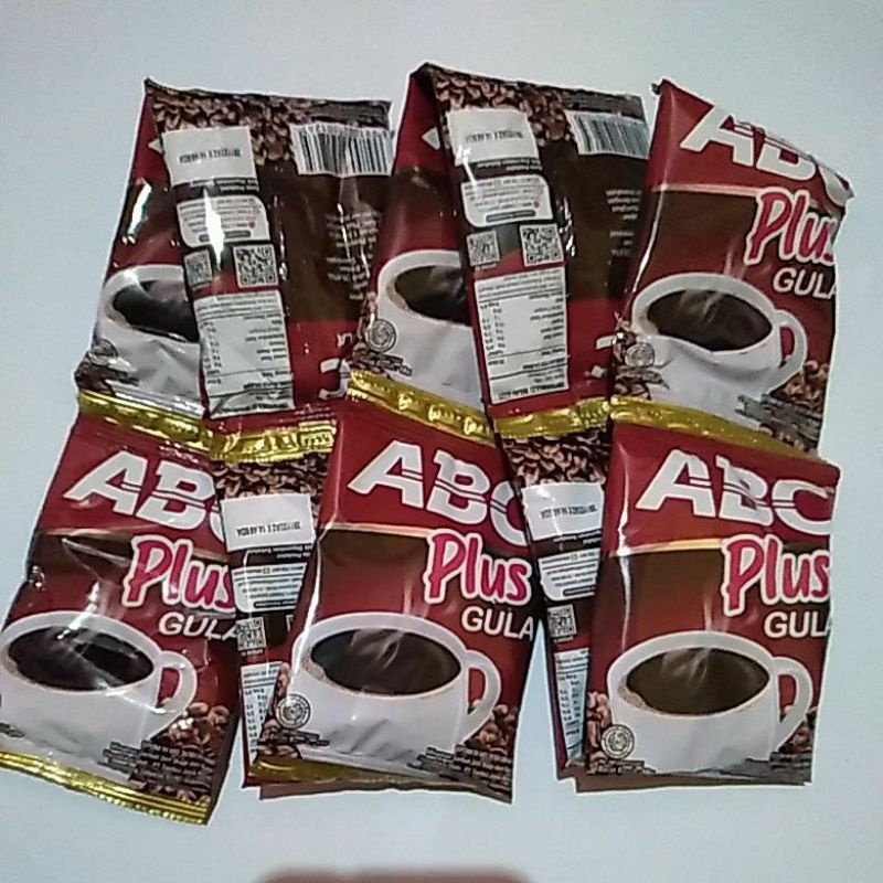 Jual KOPI ABC PLUS 1 RENTENG ISI 10 SACHET | Shopee Indonesia