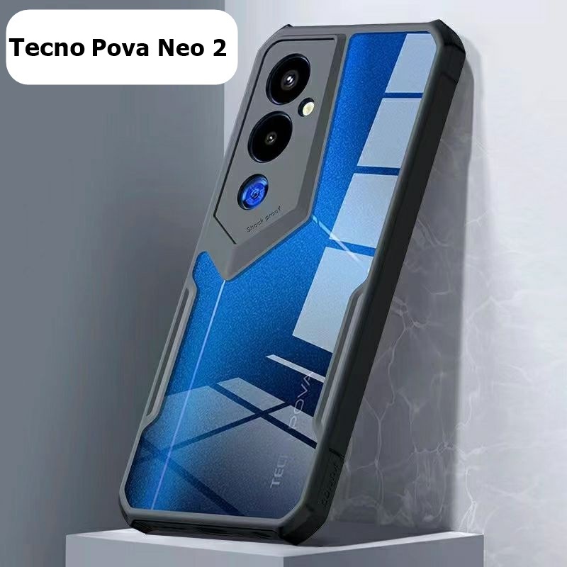 Jual CASE TECNO POVA NEO 2 BEATLE SERIES BUMPER TRANSPARAN CLEAR BENING ...