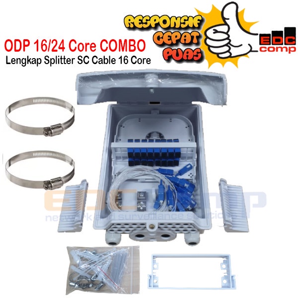 Jual ODP 8 Core 16 Core Lengkap Spliter|mini ODP 16C 8C Lengkap Double ...