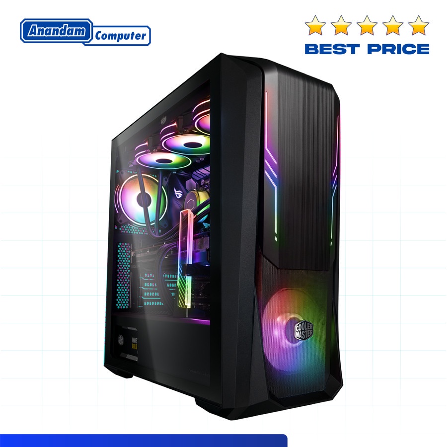 Jual Cooler Master MasterBox 500 Gaming Case PC Casing E-ATX | Shopee ...