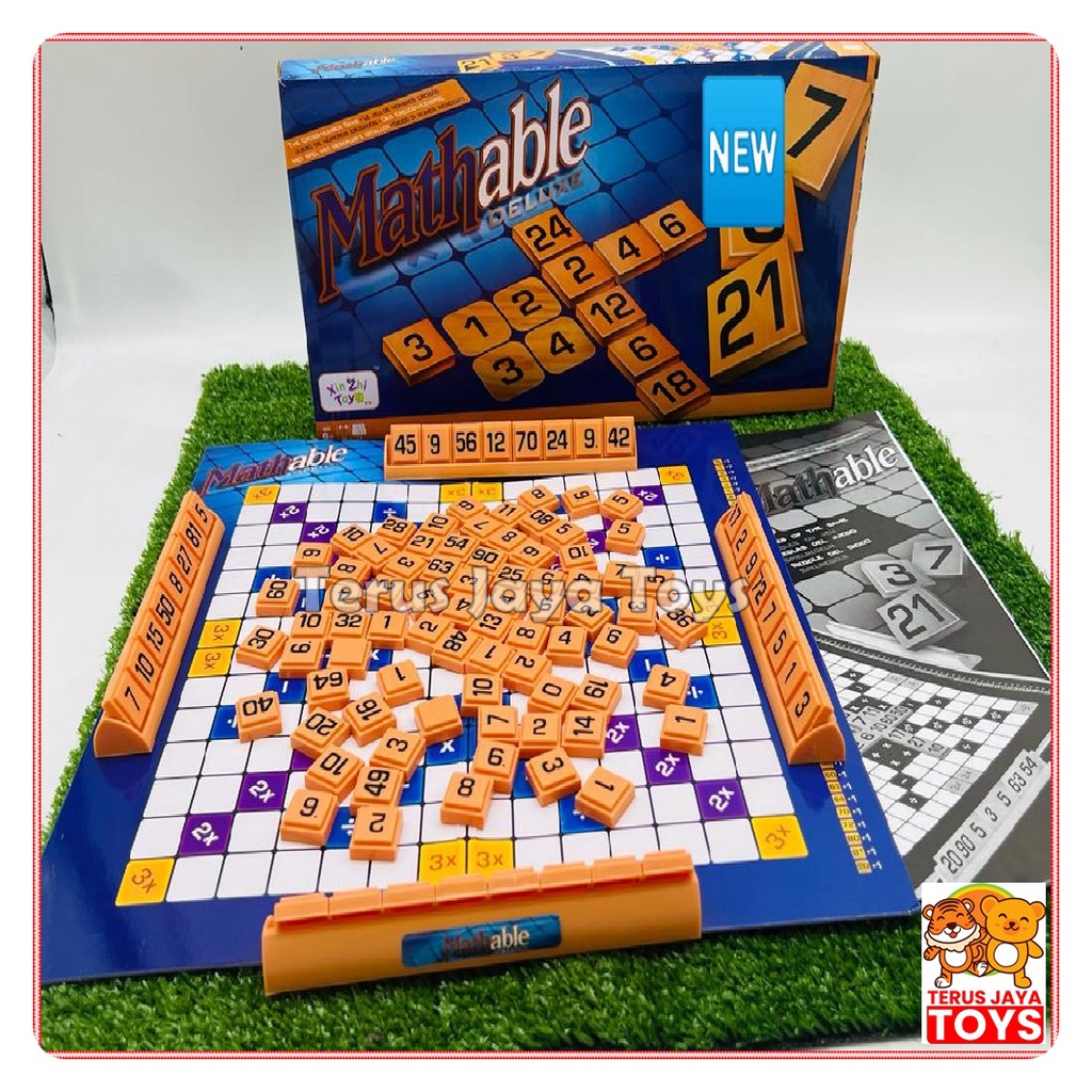 Jual Permainan Papan Matematika Mathable deluxe Scrabble | Shopee Indonesia